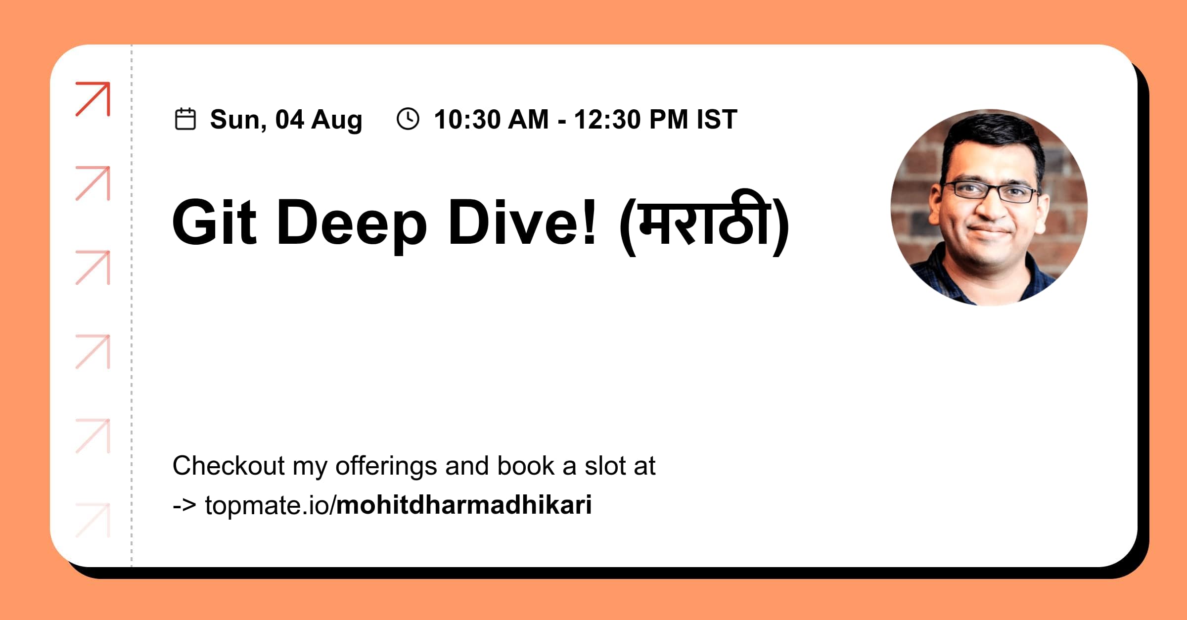 Git Deep Dive! (मराठी) with Mohit Dharmadhikari